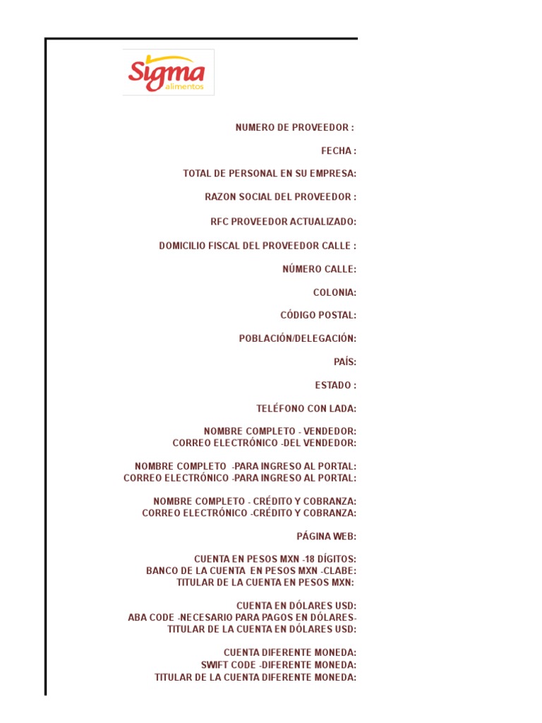 Sigma Alimentos | PDF | Peso mexicano | Correo