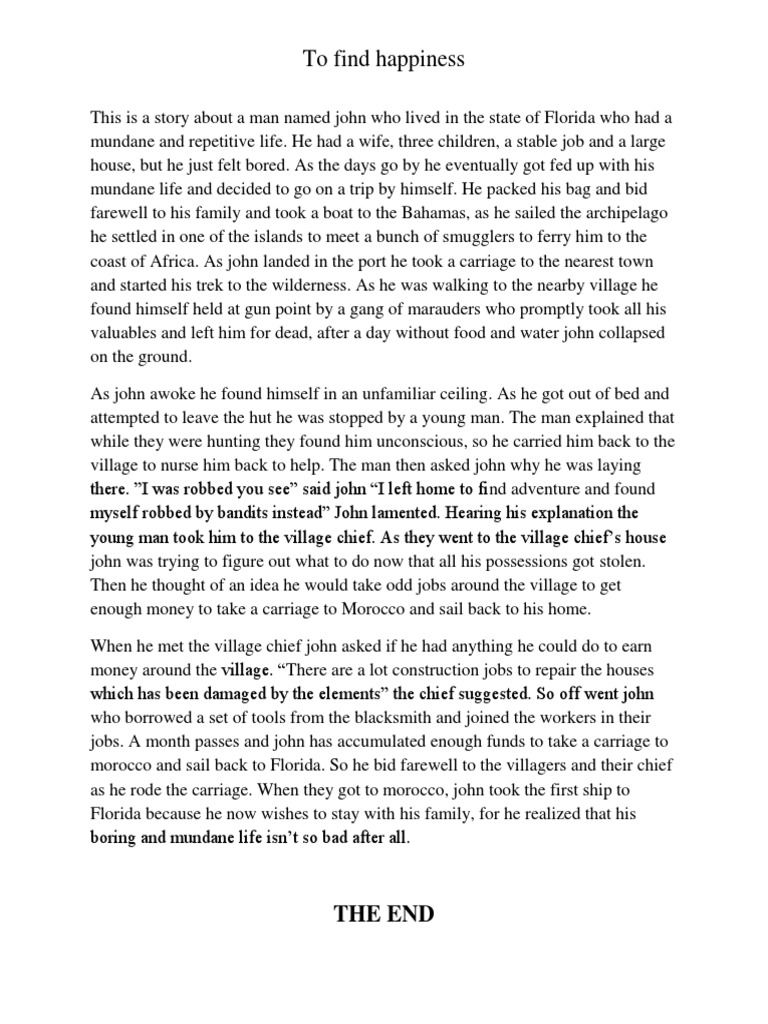 A Short Story | PDF