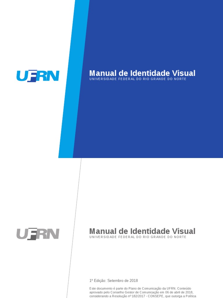 Manual de Identidade Visual - Miv - Ufrn PDF | PDF | Comunicação | Cor