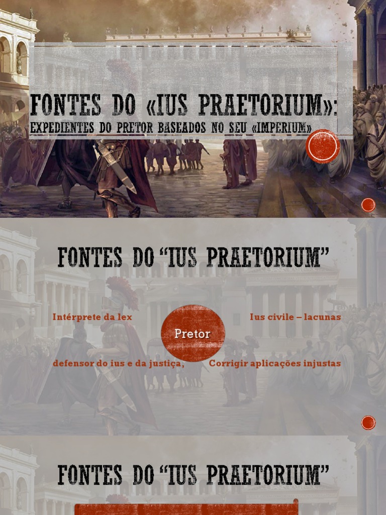 Fontes de Ius Praetorium | PDF