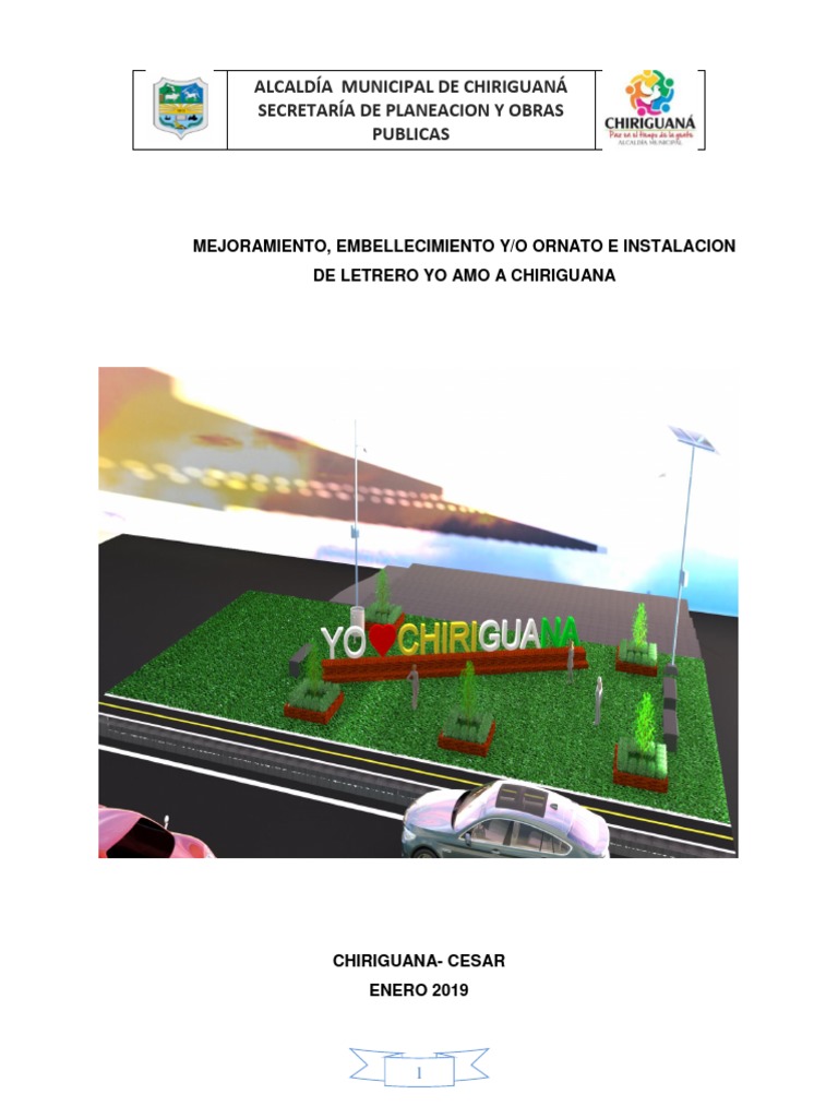 Proyecto Yo Amo A Mi Ciudad. | PDF | Turismo | Planificación