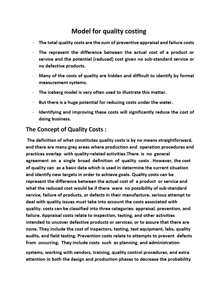 Quality Control Assignment 3 | PDF | Benchmarking | Decision Making