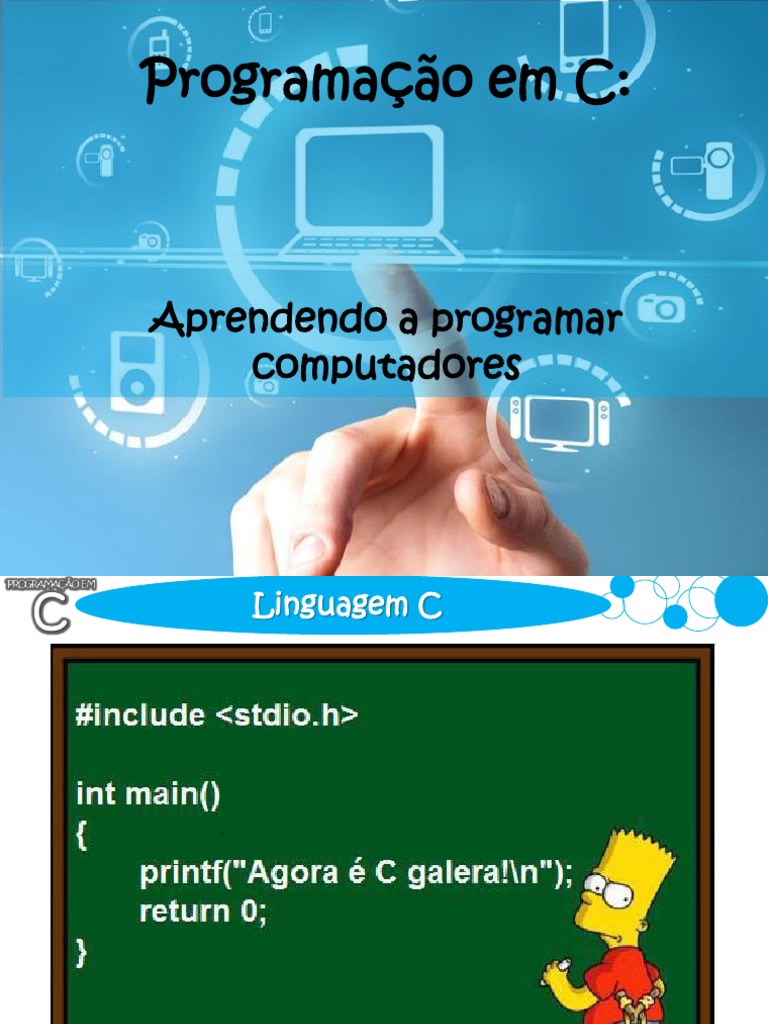 Aula 3 - Linguagem C Variaveis e Expressões | PDF | C (linguagem de ...