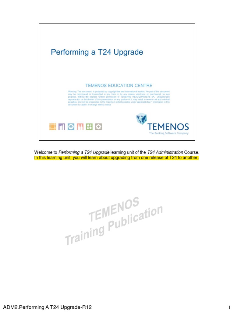ADM2.Performing A T24 Upgrade | PDF | Directory (Computing) | Library ...