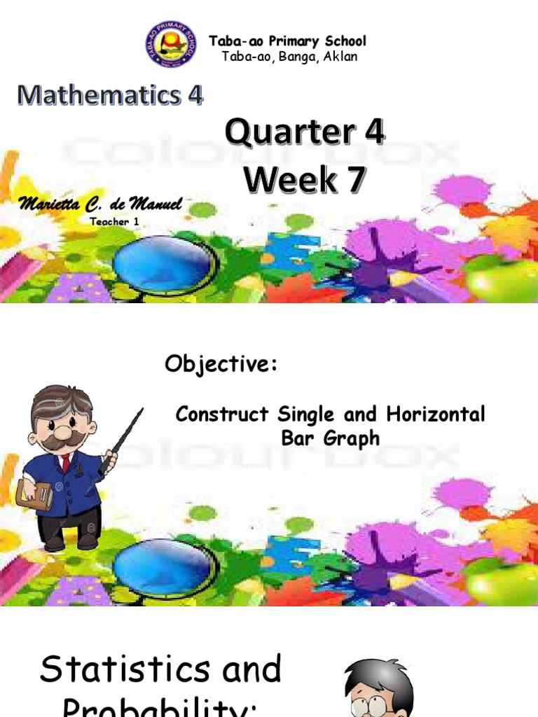 Mathematics 4 - Stat and Probability Bar Graph | PDF