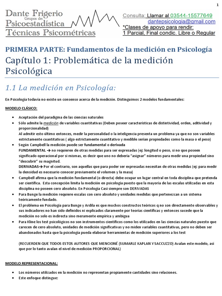 Resumen - Cap - Tulo - 1.pdf Filename UTF-8''Resumen Capítulo 1 | PDF | Medición | Inteligencia