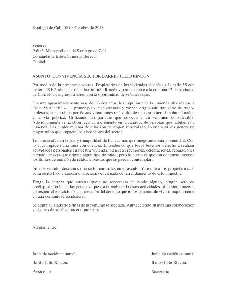 Carta De Vecindad Pdf 7420