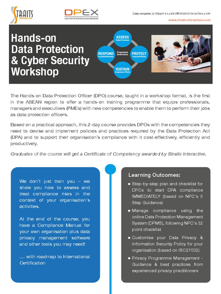 DPO Brochure Philippines PDF | Download Free PDF | Information Security ...