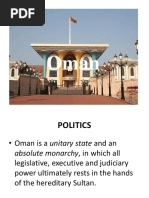 Oman Country Profile and Overview | PDF | Oman | Gulf Cooperation Council