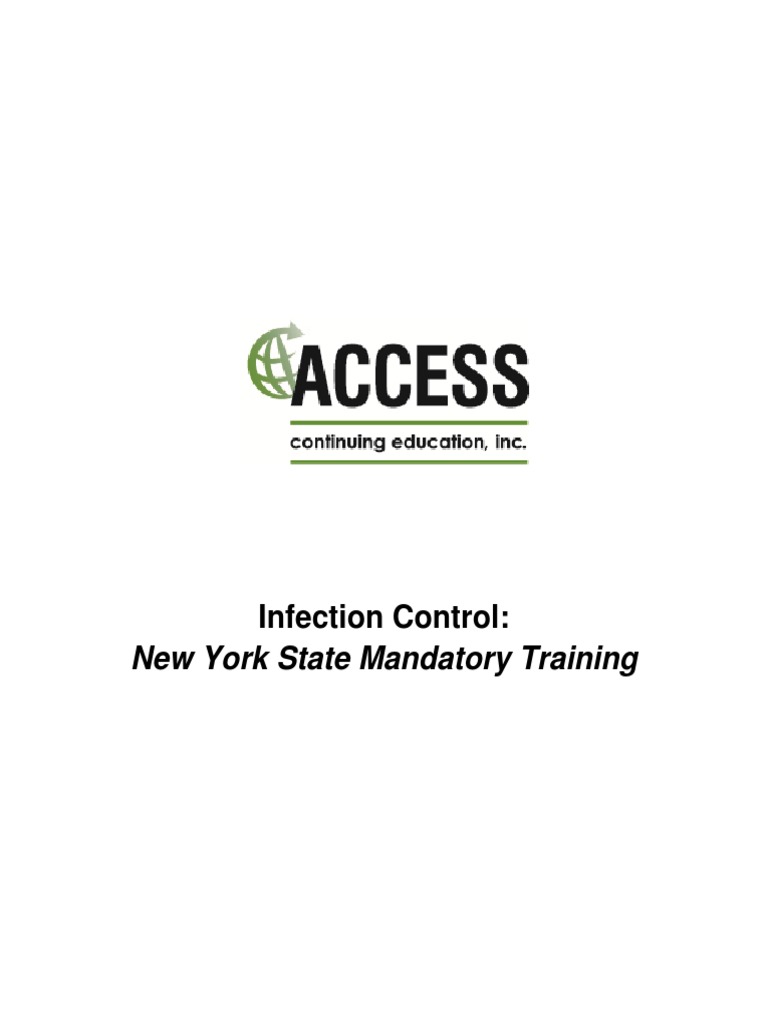 New York State Mandatory Training: Infection Control | PDF ...