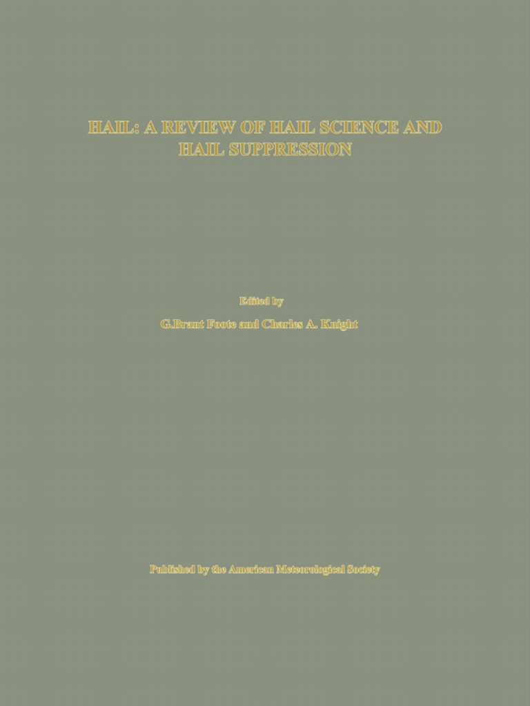 [Meteorological Monographs 16] Stewart W. Borland, K. A. Browning ...