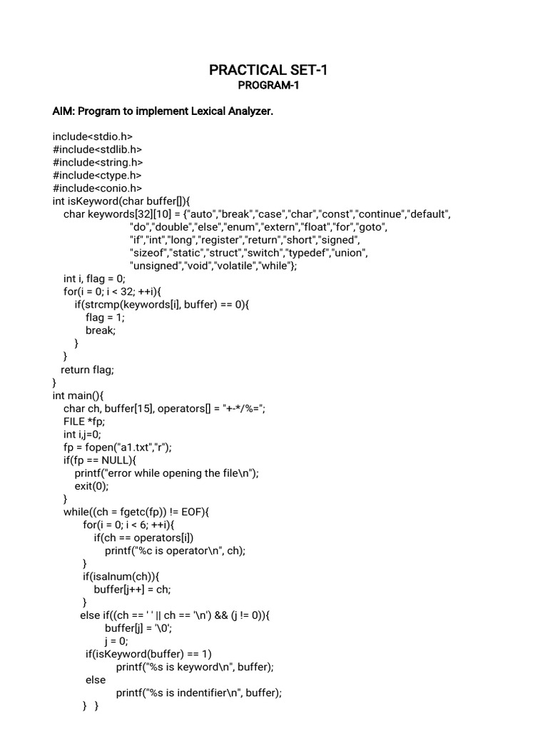 PCD Practicals | PDF | Computer Standards | Programming Paradigms