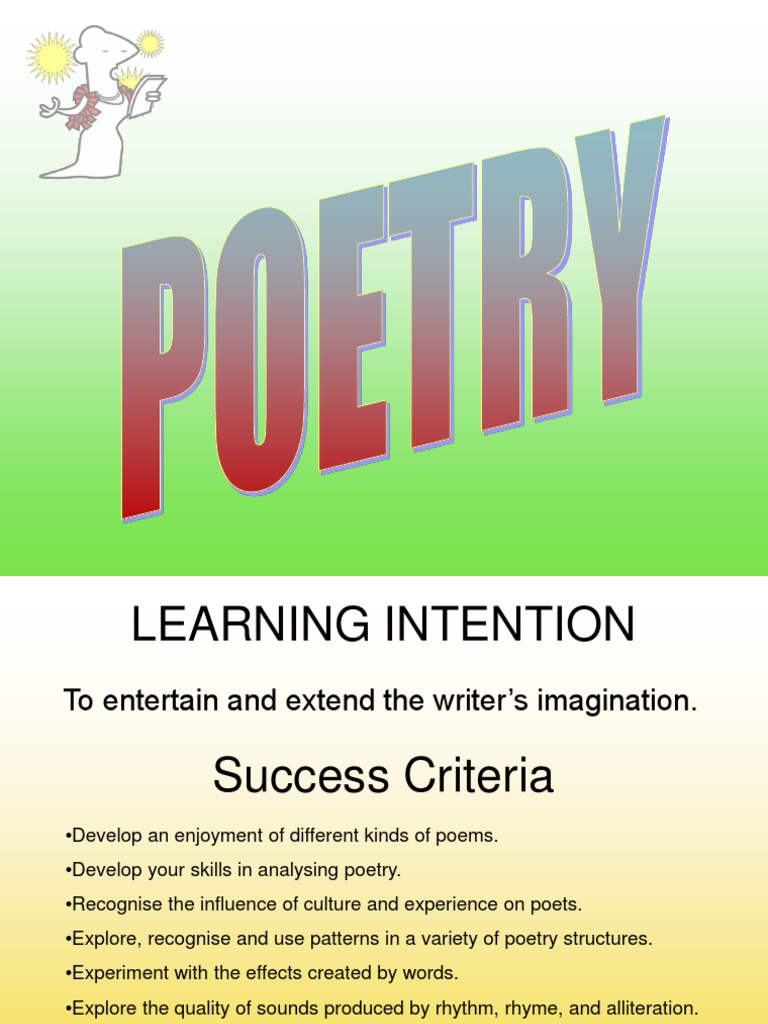 Poetry Exploration for Students | PDF | Rhyme | Poetry