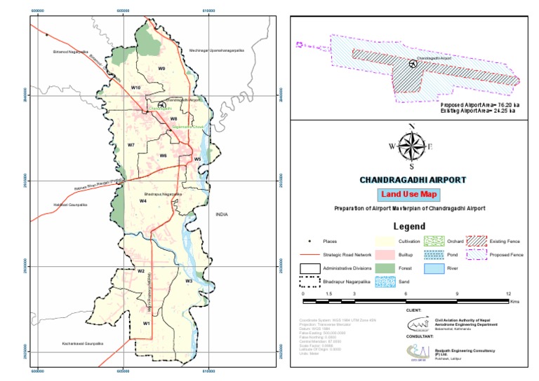 Legend: Chandragadhi Airport | PDF | Geographical Technology | Geophysics