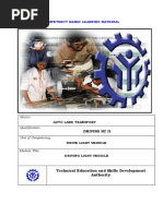 COMPETENCY BASED LEARNING MATERIAL dRIVING NC2 | PDF | Traffic Collision | Learning