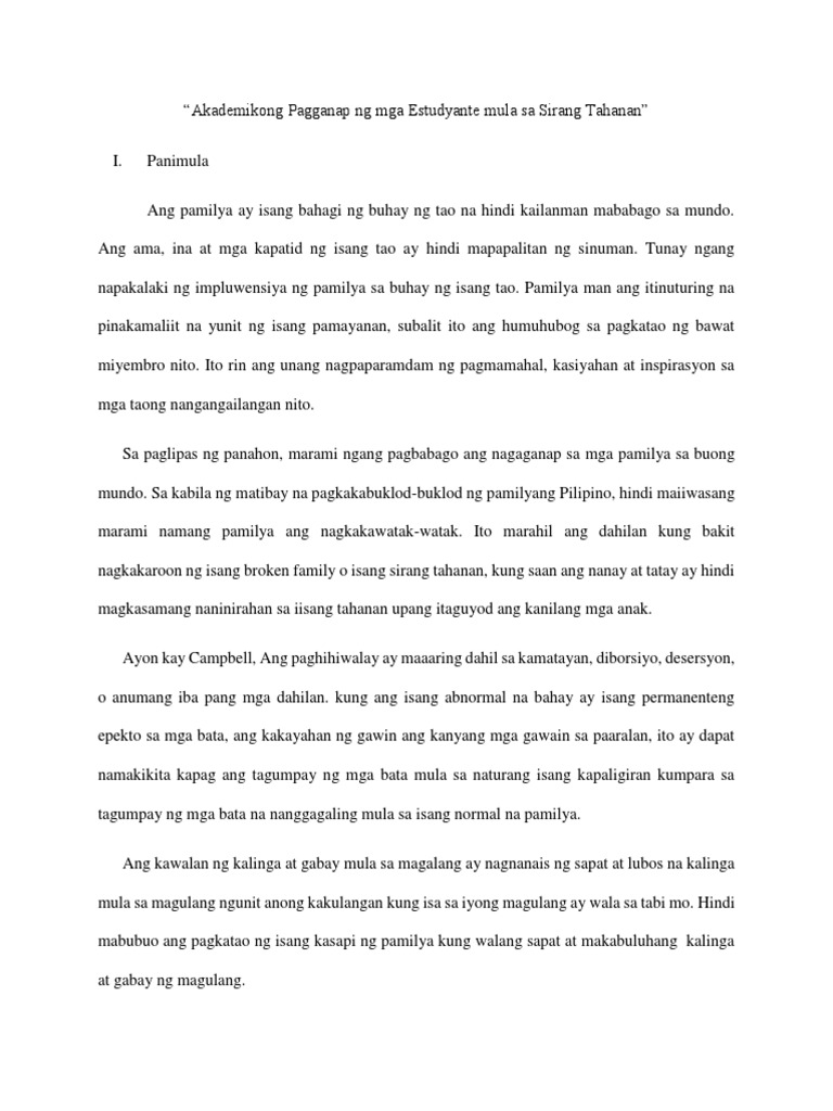 Research Sa Filipino | PDF