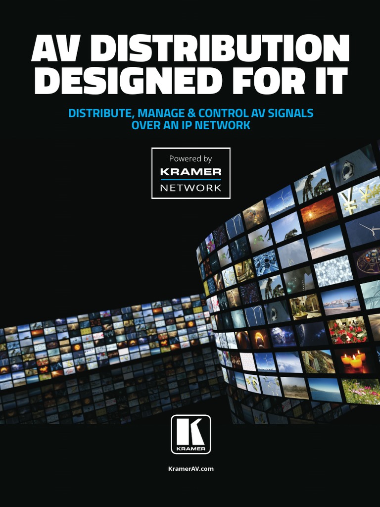 Kramer Av Distribution Designed For It | PDF | Hdmi | Scalability