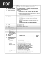 Entrepreneurship Detailed Lesson Plan-1 | PDF | Entrepreneurship ...