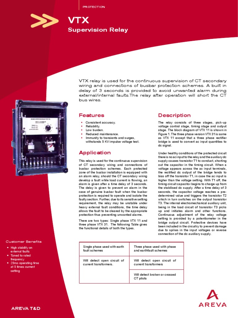 VTX PDF | PDF | Relay | Alternating Current