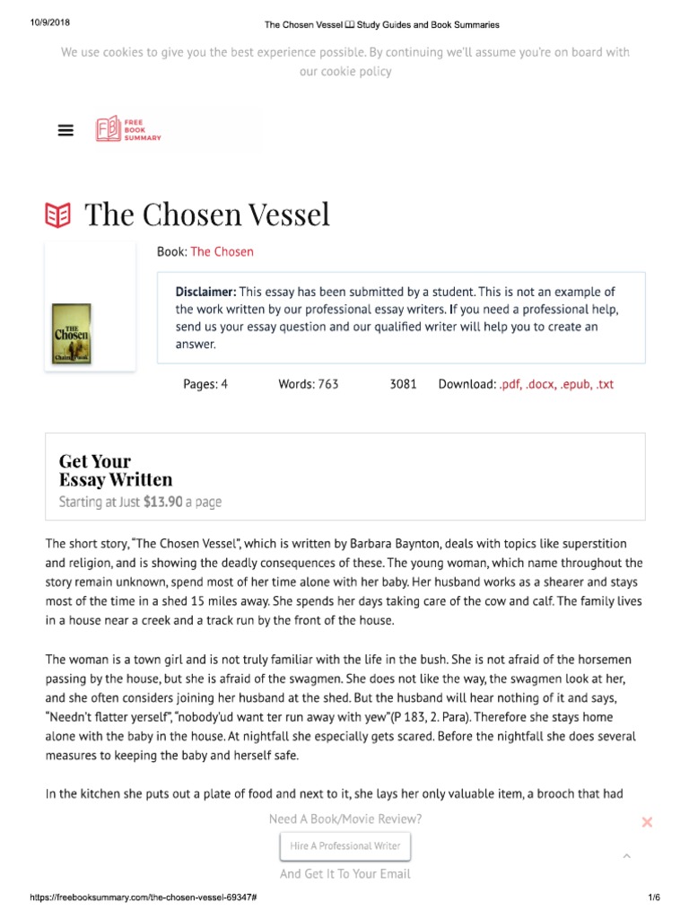 Chosen Vessel | PDF
