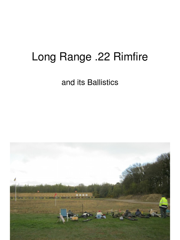 .22lr Rifle Ballistics | PDF | Bullet | Gun Barrel