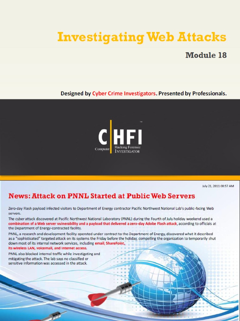 Module 18 Investigating Web Attacks | PDF