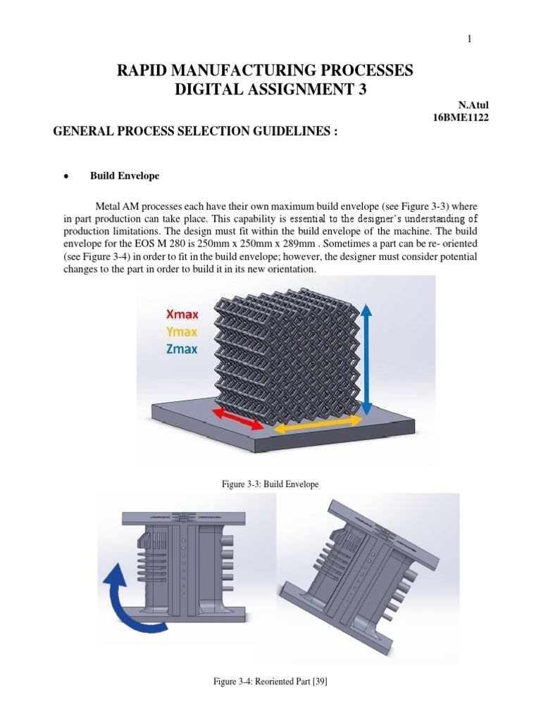 Rapid Manufacturing Processes Digital Assignment 3: General Process ...