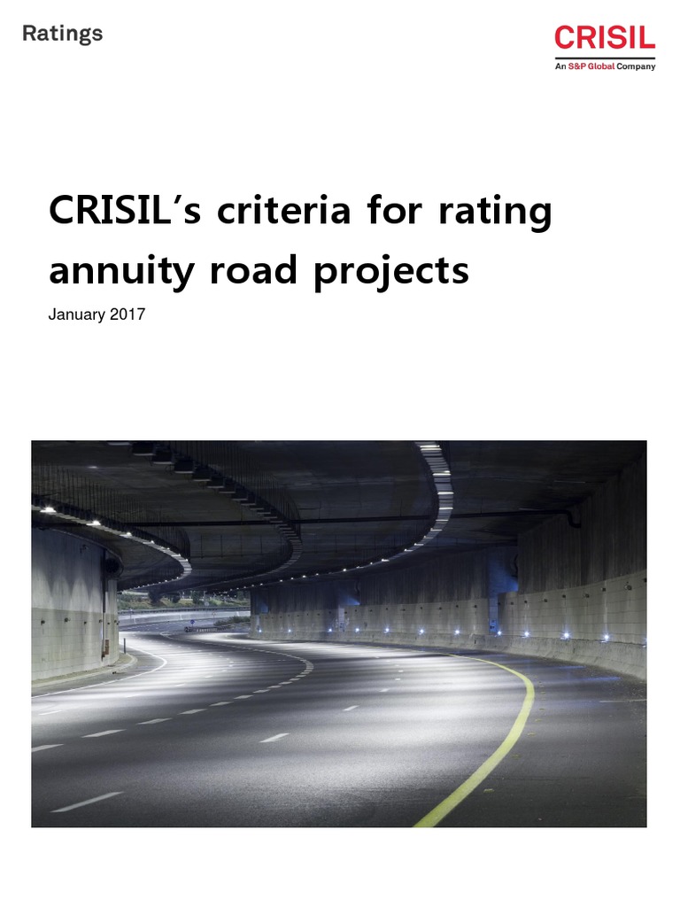 CRISIL's criteria for rating annuity road projects | PDF | Financial ...