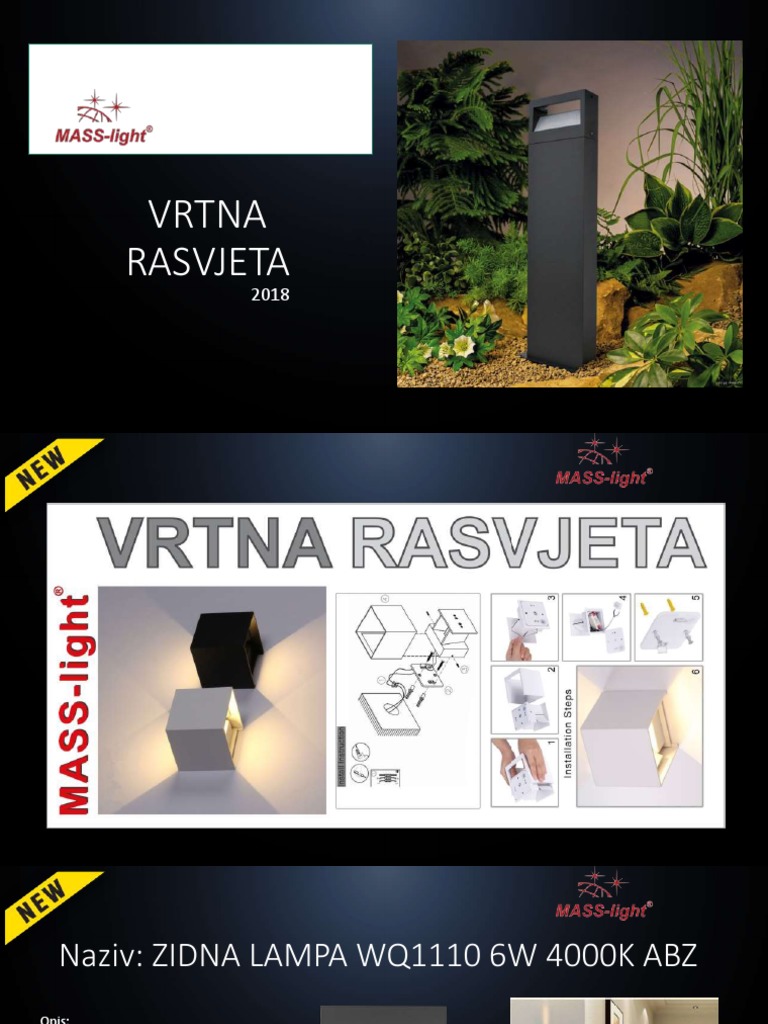 PDF Katalog Vrtna Rasvjeta PDF | PDF | Nature