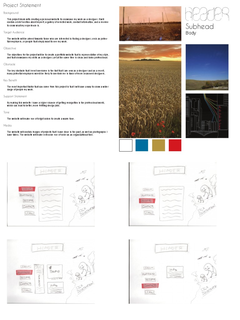 Sbisa Portfolio Site PDF | PDF