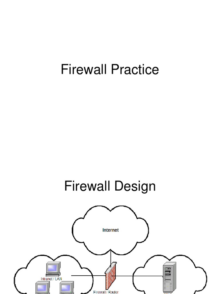 Firewall Practice | PDF