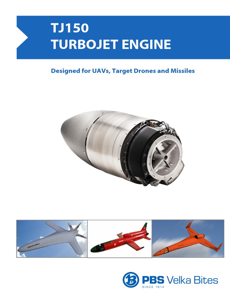 TJ150 Turbojet Engine Specifications | PDF | Jet Engine | Engines
