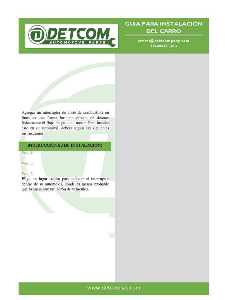 Guia Seguro de Capot | PDF | Coche | Bienes manufacturados