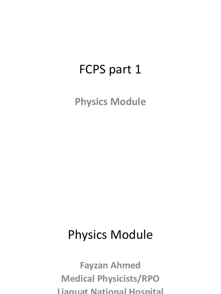 Basic Radiation Physics Overview | PDF | Electromagnetic Radiation ...