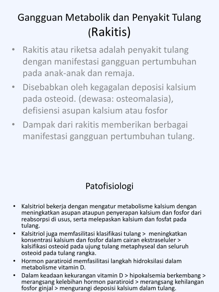 Rakitis | PDF
