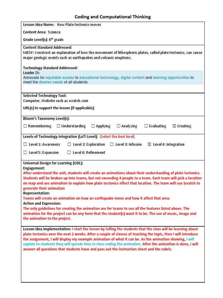 13 Coding Lesson Idea Template | PDF | Scratch (Programming Language ...