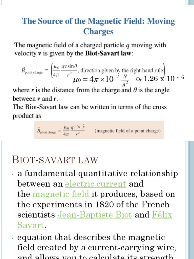 Calculating Magnetic Fields with Biot-Savart | PDF | Magnetic Field ...