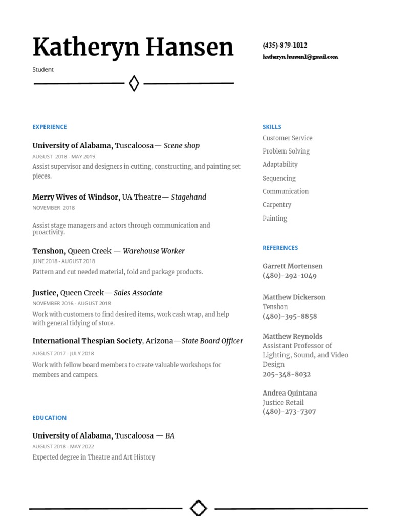 Normal Resume 4 | PDF