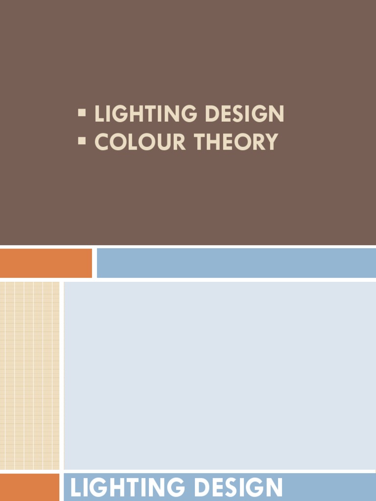 606 - Lec - 4 - Lighting & Illumination, Colour PDF | PDF | Lighting ...
