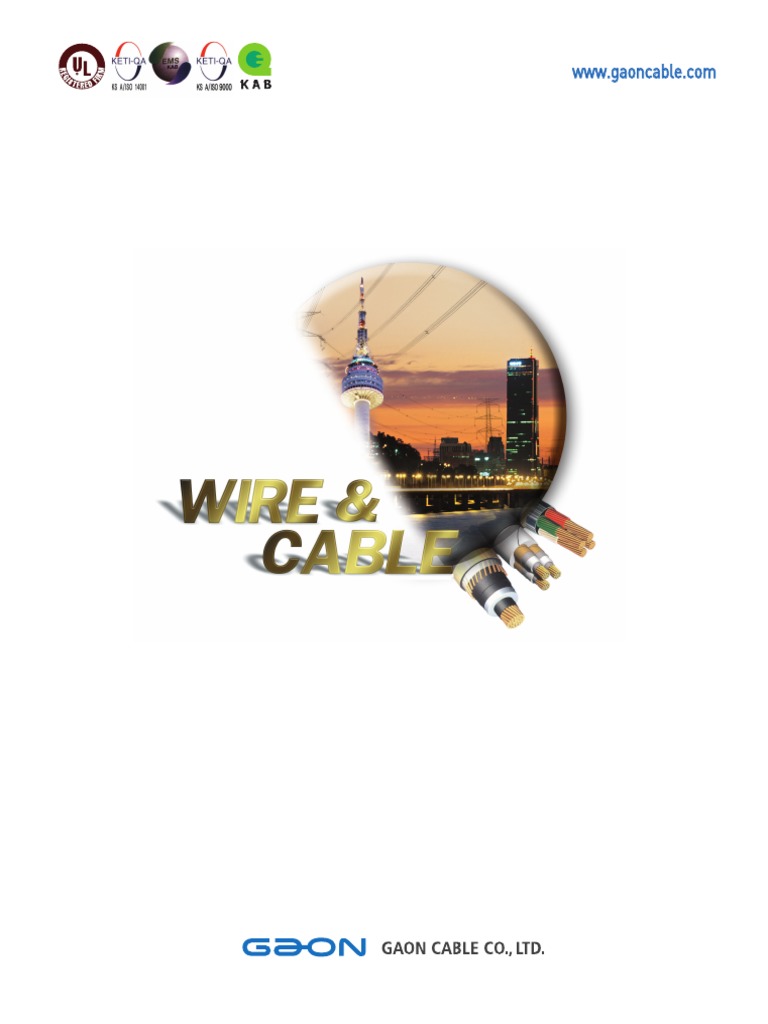 Gaon Cable's Comprehensive Guide to Medium Voltage Cable Systems | PDF ...