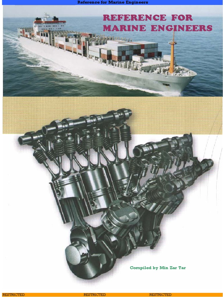 Referance For Marine Engineers by Min Zar Tar | PDF | Cylinder (Engine ...