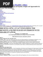 Administrative Order Doh PWD | PDF | Over The Counter Drug | Pharmacy