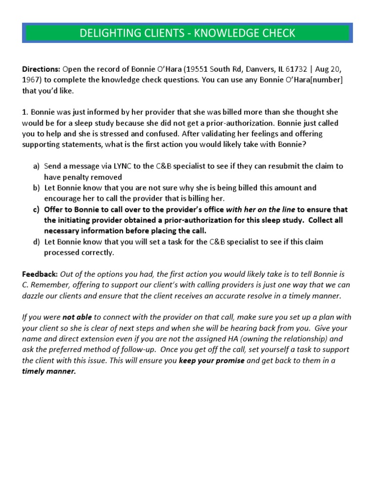 Knowledge Check | PDF | Business