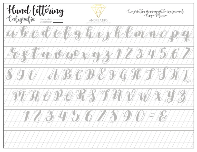 Practica Lettering | PDF