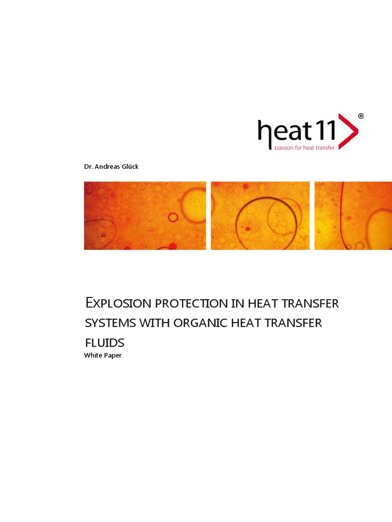 heat11-EXPLOSION PROTECTION in HTF-Plants WhitePaper PDF | PDF ...