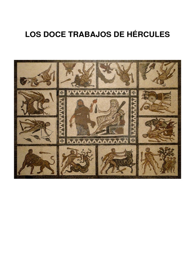 Los Doce Trabajos de Hércules - Isha PDF | PDF | Caracteres mitológicos ...