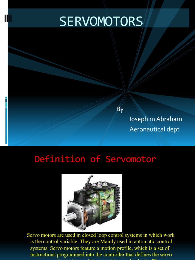 Understanding Servomotors: A Comprehensive Look at the Working ...