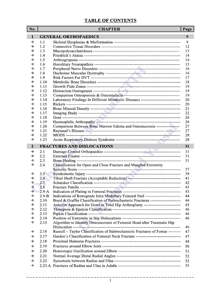 Gurki Orthopedics Notes PDF | PDF