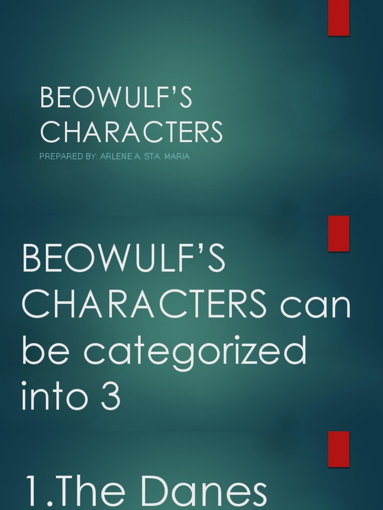 Beowulf's Characters | PDF