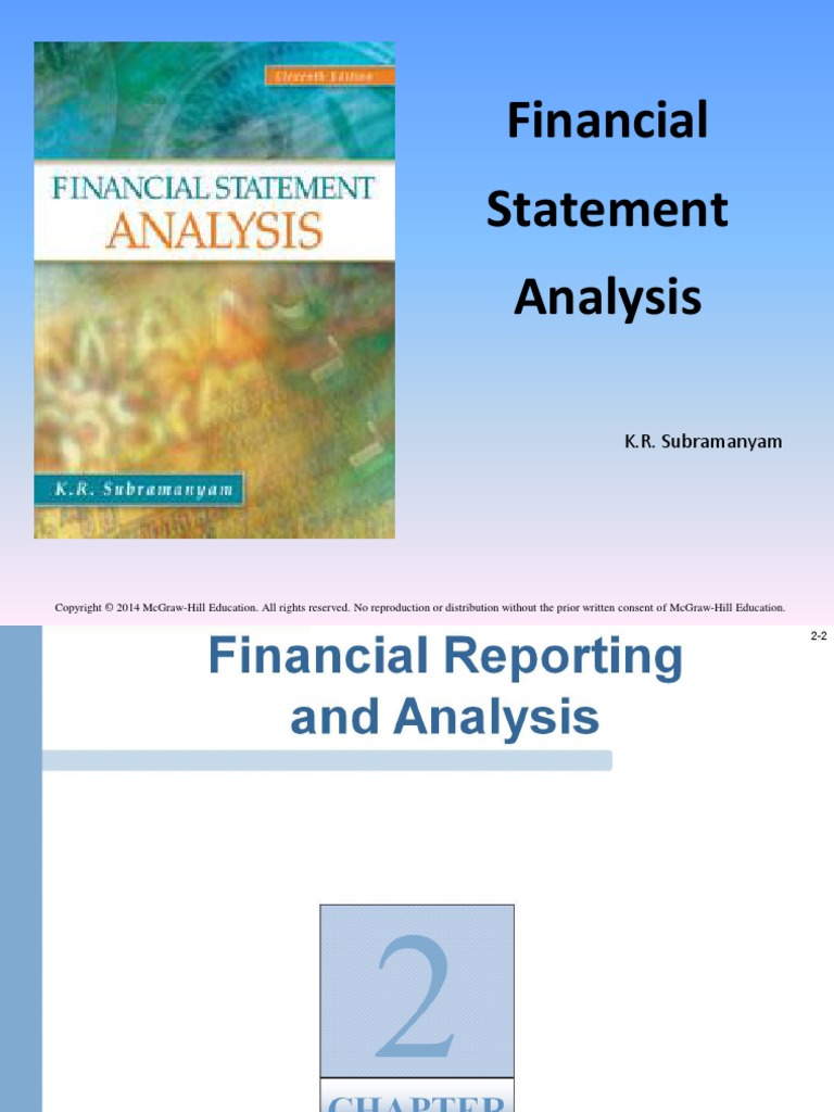 Financial Statement Analysis: K.R. Subramanyam | PDF
